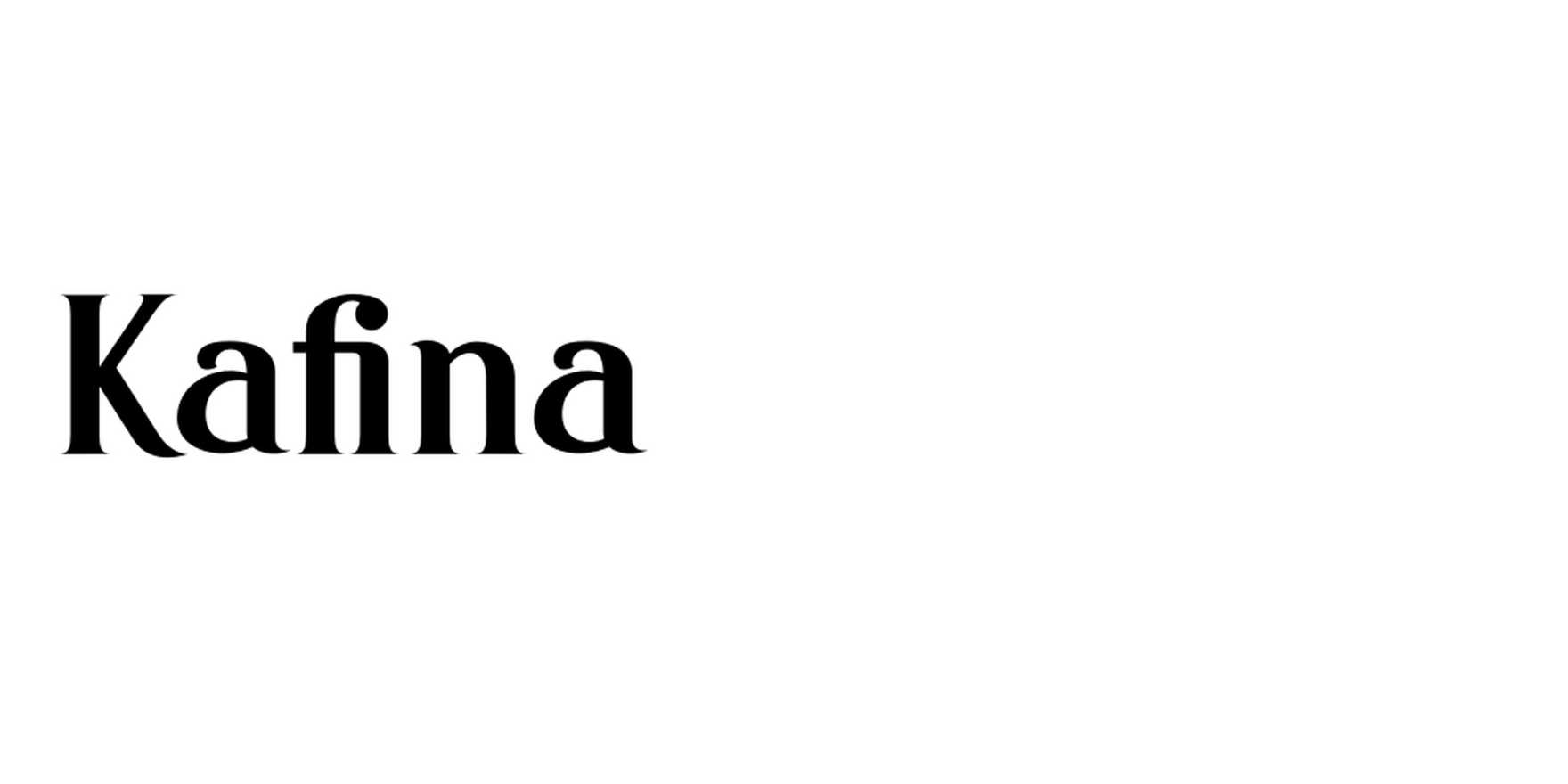Kafina in use - Fonts In Use