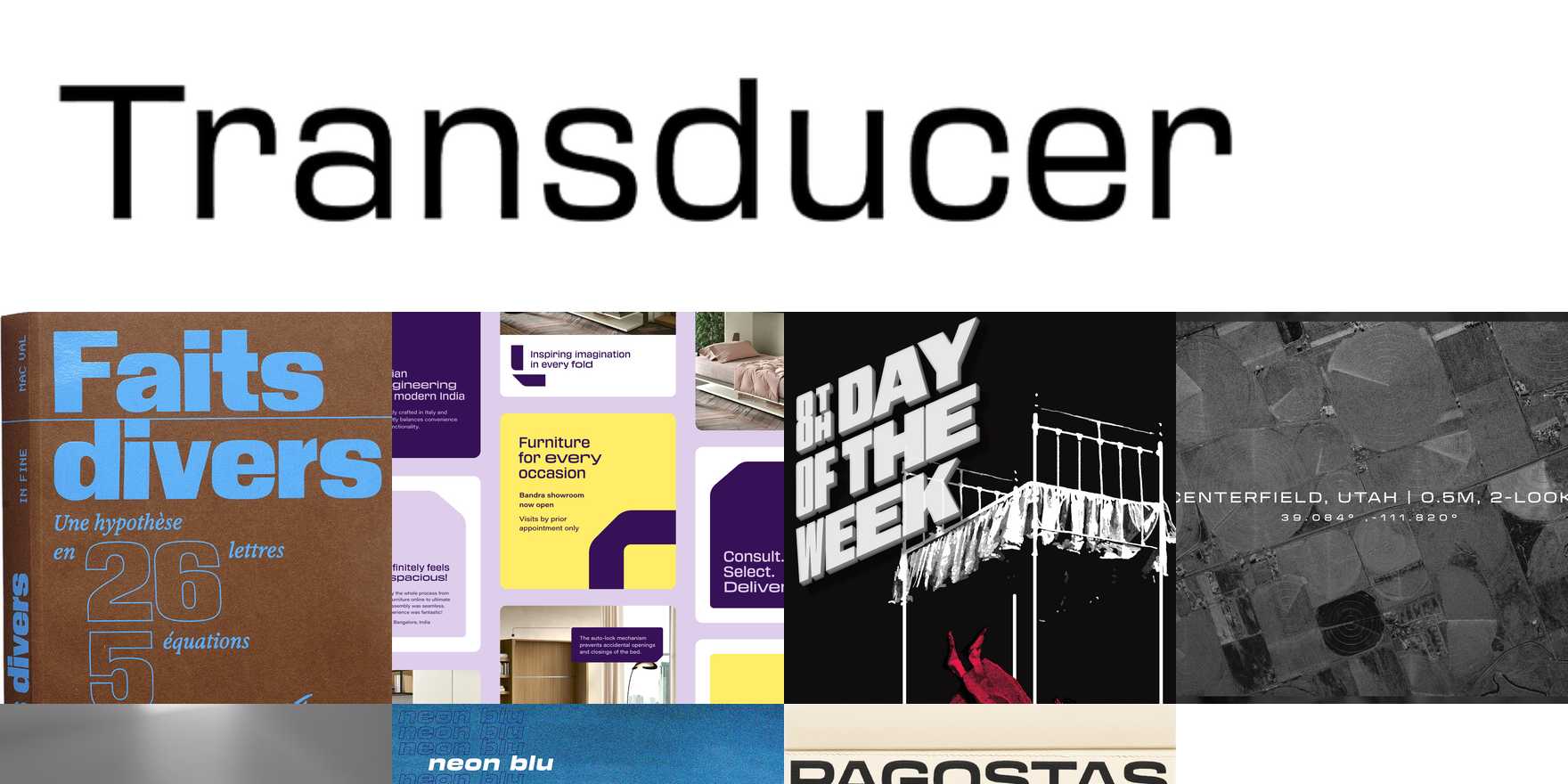 Transducer in use - Fonts In Use