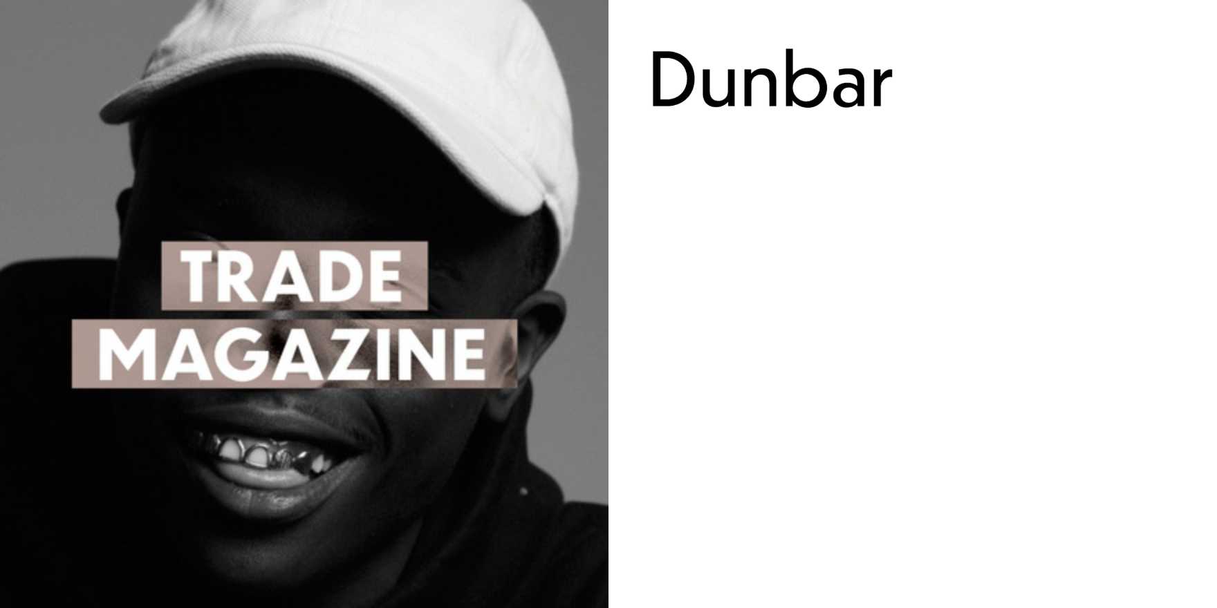 Trade magazine - Fonts In Use