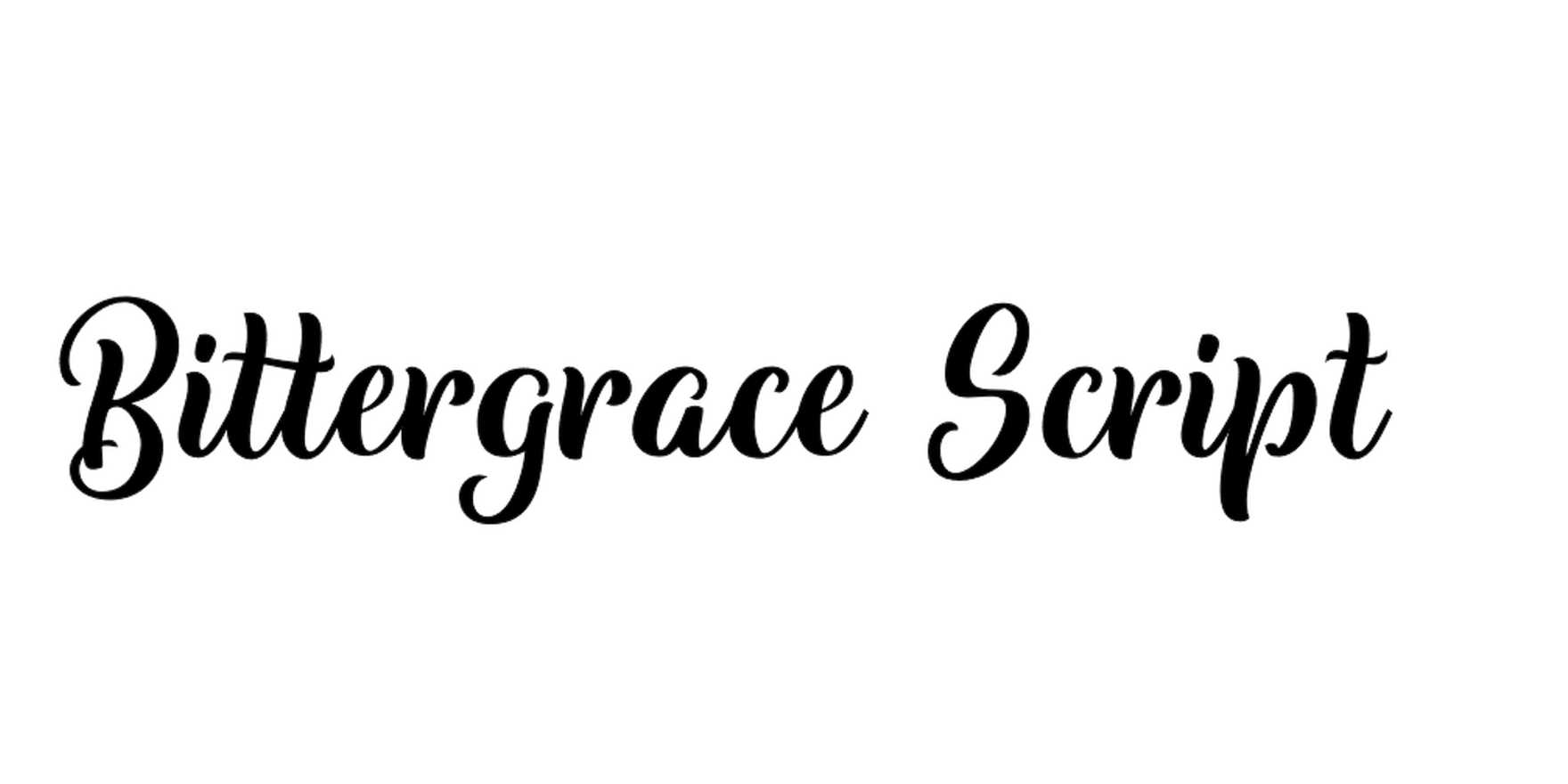 Bittergrace Script in use - Fonts In Use