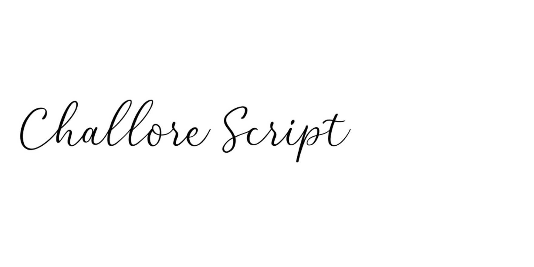 Challore Script in use - Fonts In Use