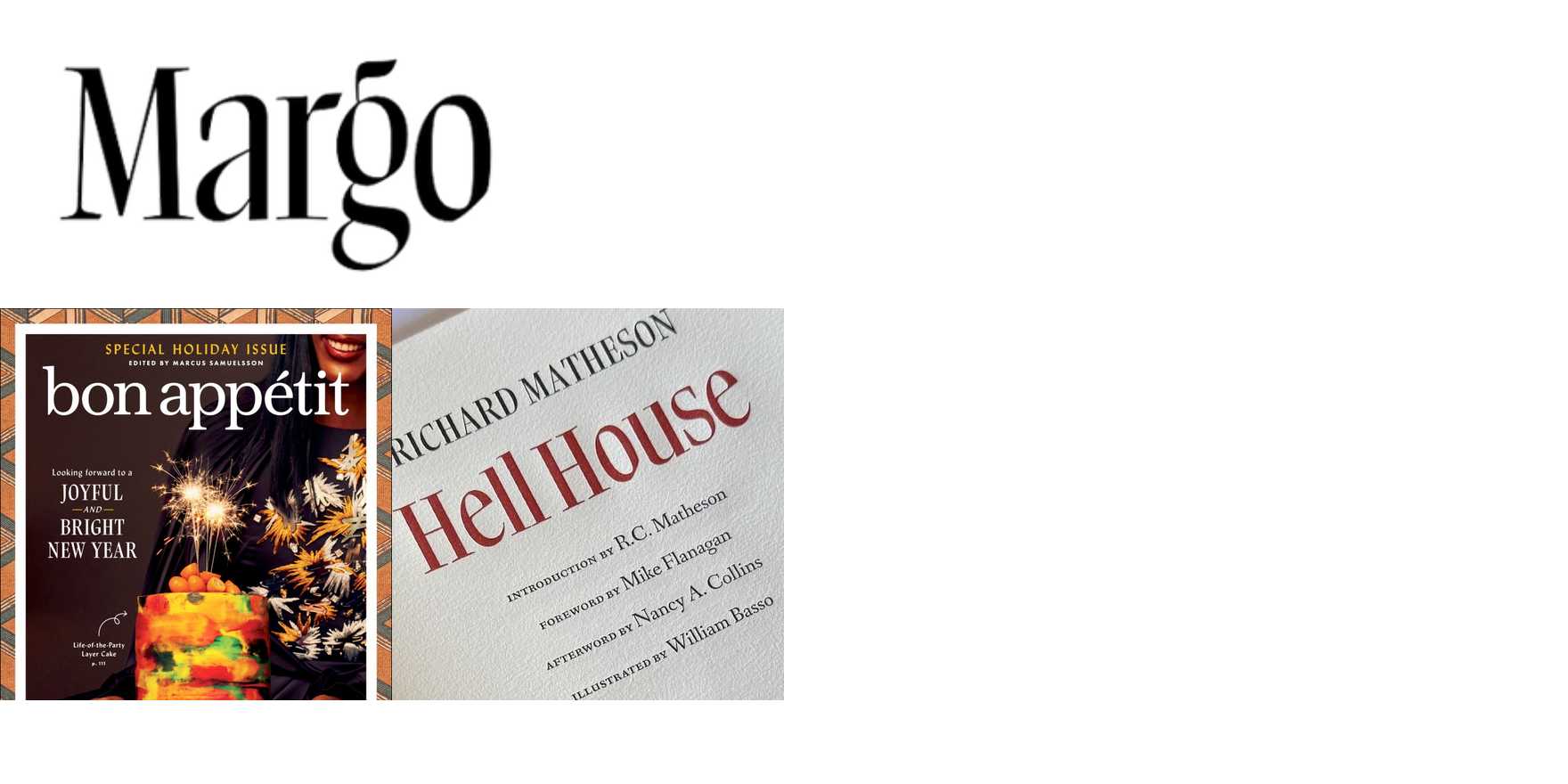 Margo in use - Fonts In Use