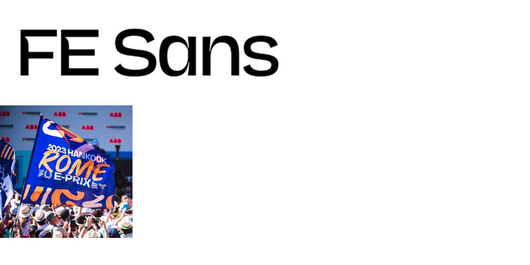 FE Sans in use - Fonts In Use