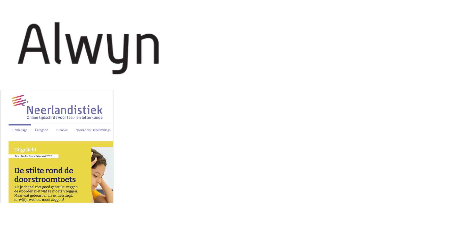 Alwyn in use - Fonts In Use