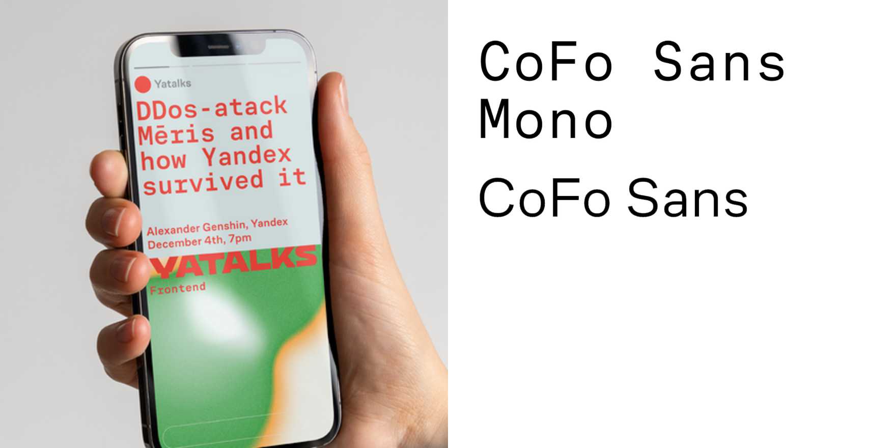 YaTalks Conference visual identity 2021 - Fonts In Use