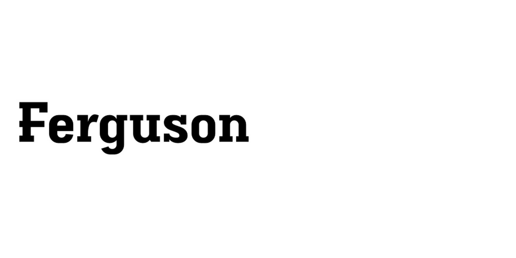 Ferguson in use - Fonts In Use
