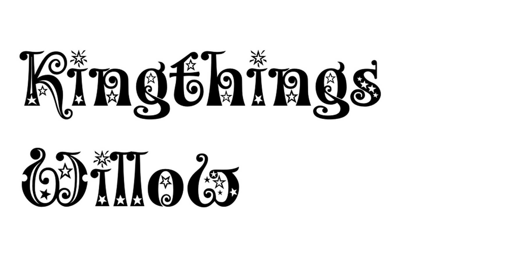 Kingthings Willow in use - Fonts In Use