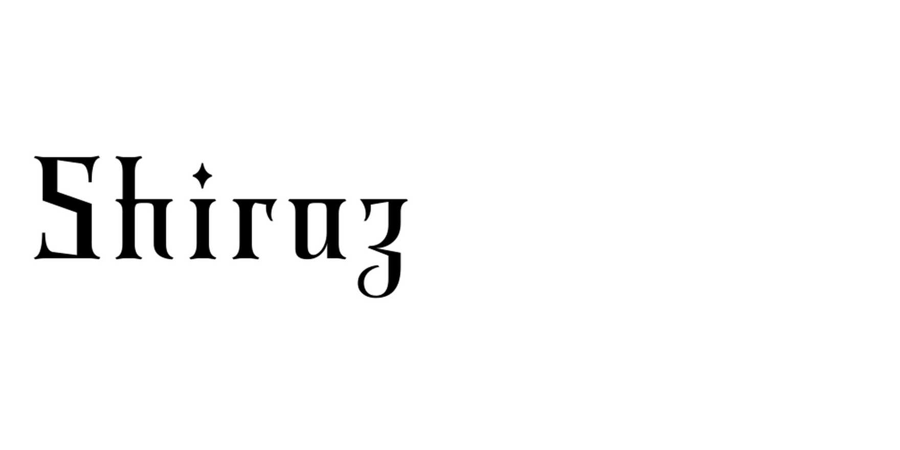 Shiraz in use - Fonts In Use