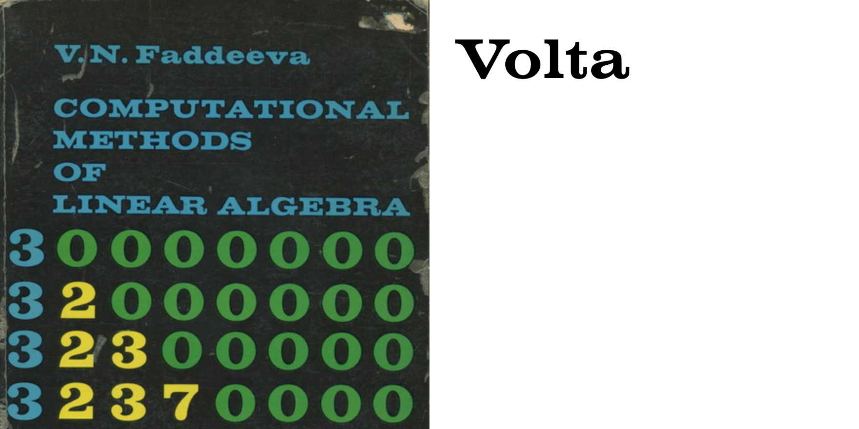 Computational Methods of Linear Algebra - Fonts In Use