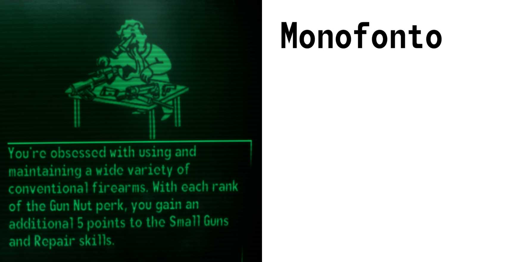 Fallout 3 and Fallout: New Vegas video games - Fonts In Use