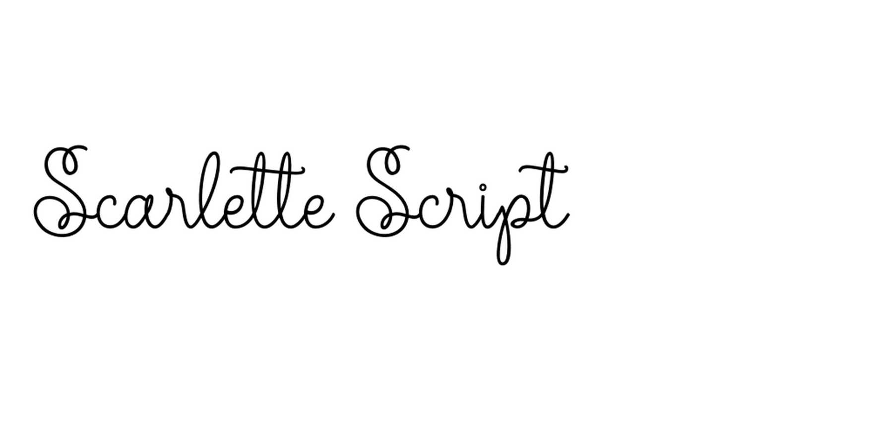 Scarlette Script in use - Fonts In Use