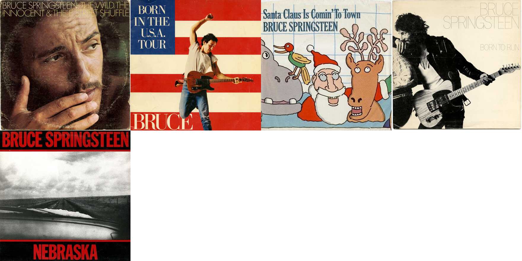 Bruce Springsteen - Fonts In Use