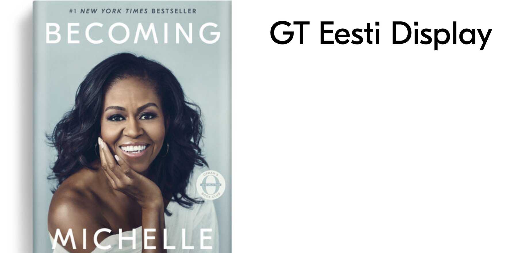 Becoming by Michelle Obama book cover - Fonts In Use