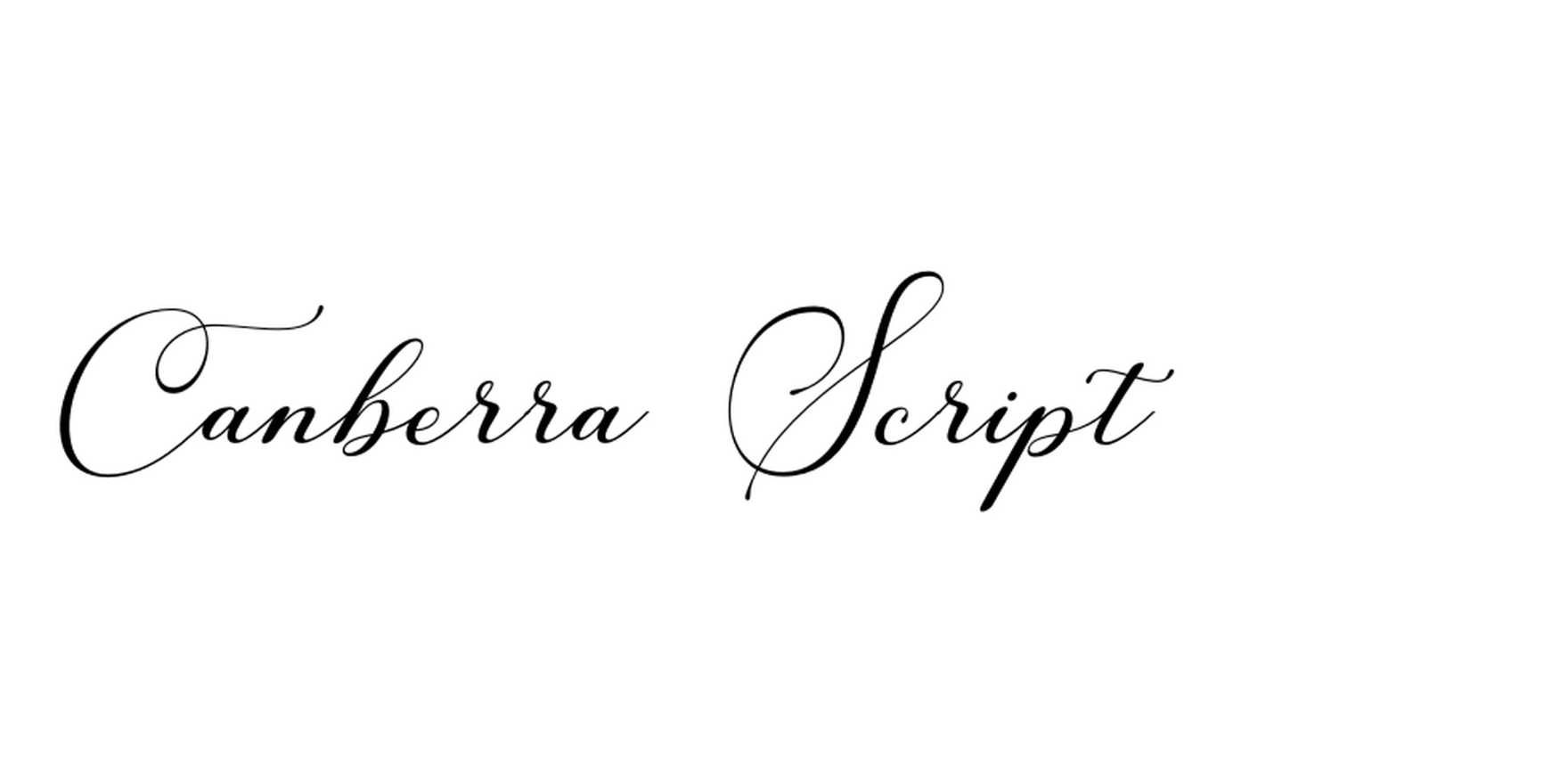 Canberra Script in use - Fonts In Use