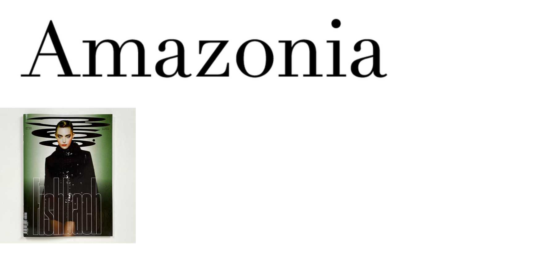 Amazonia in use - Fonts In Use