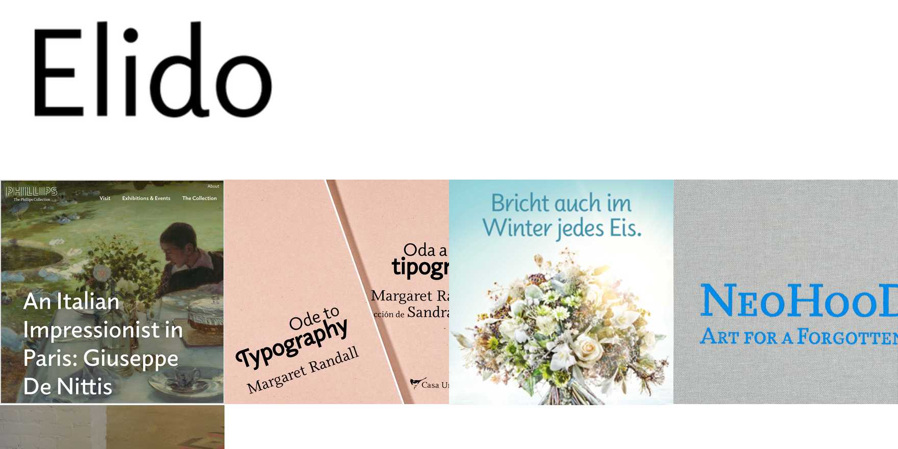 Elido in use - Fonts In Use