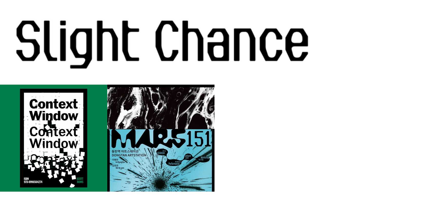 Slight Chance in use - Fonts In Use