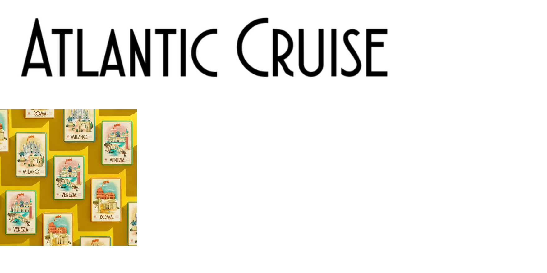 Atlantic Cruise in use - Fonts In Use
