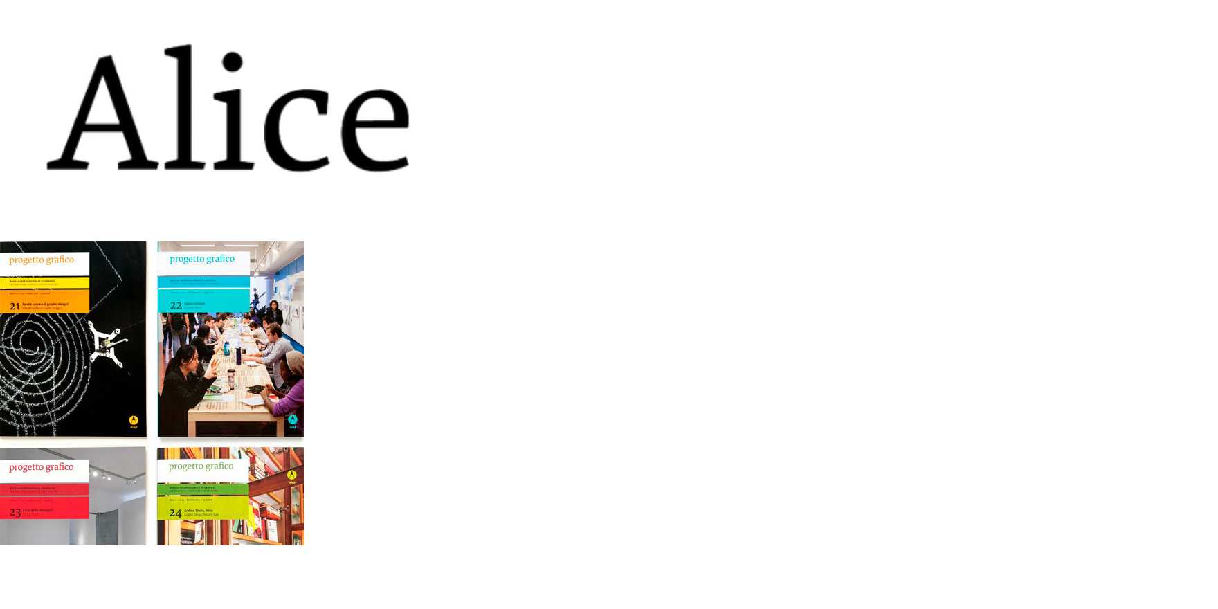 Alice (Marta Bernstein) in use - Fonts In Use