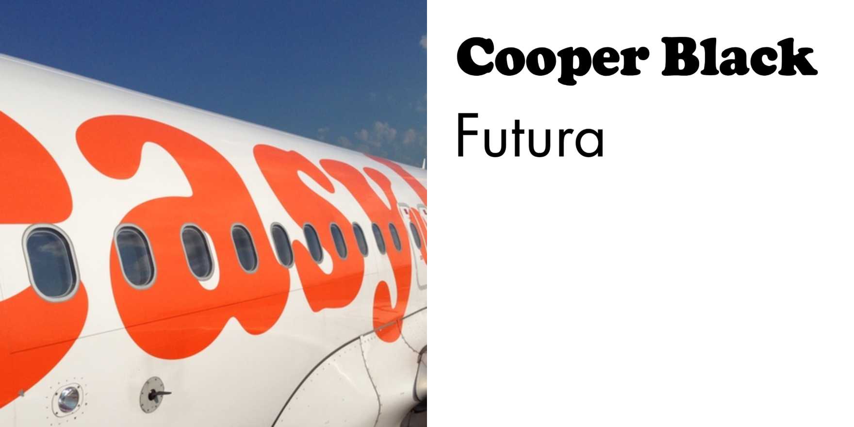 easyJet - Fonts In Use