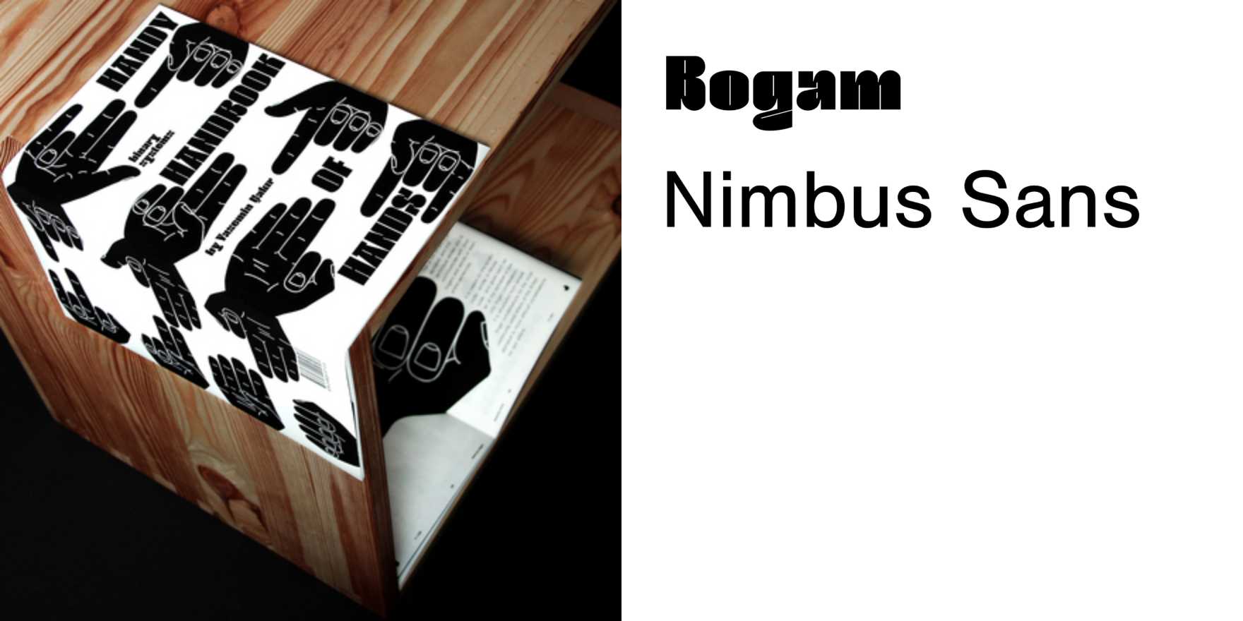 Handy Handbook of Hands - Fonts In Use