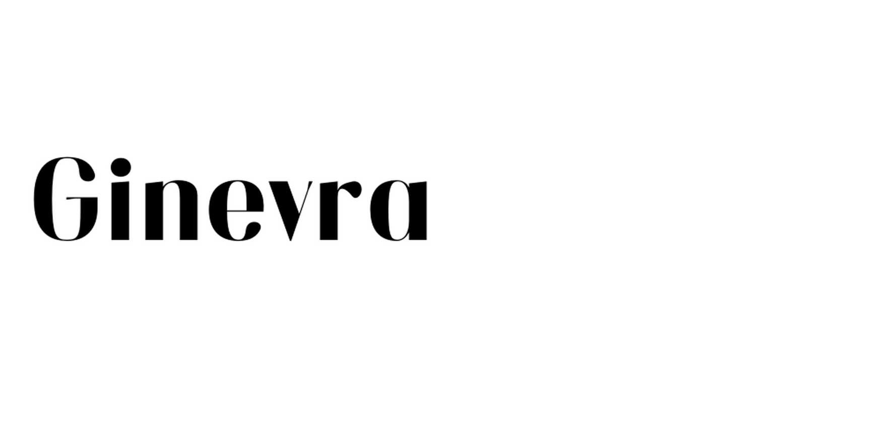 Ginevra in use - Fonts In Use