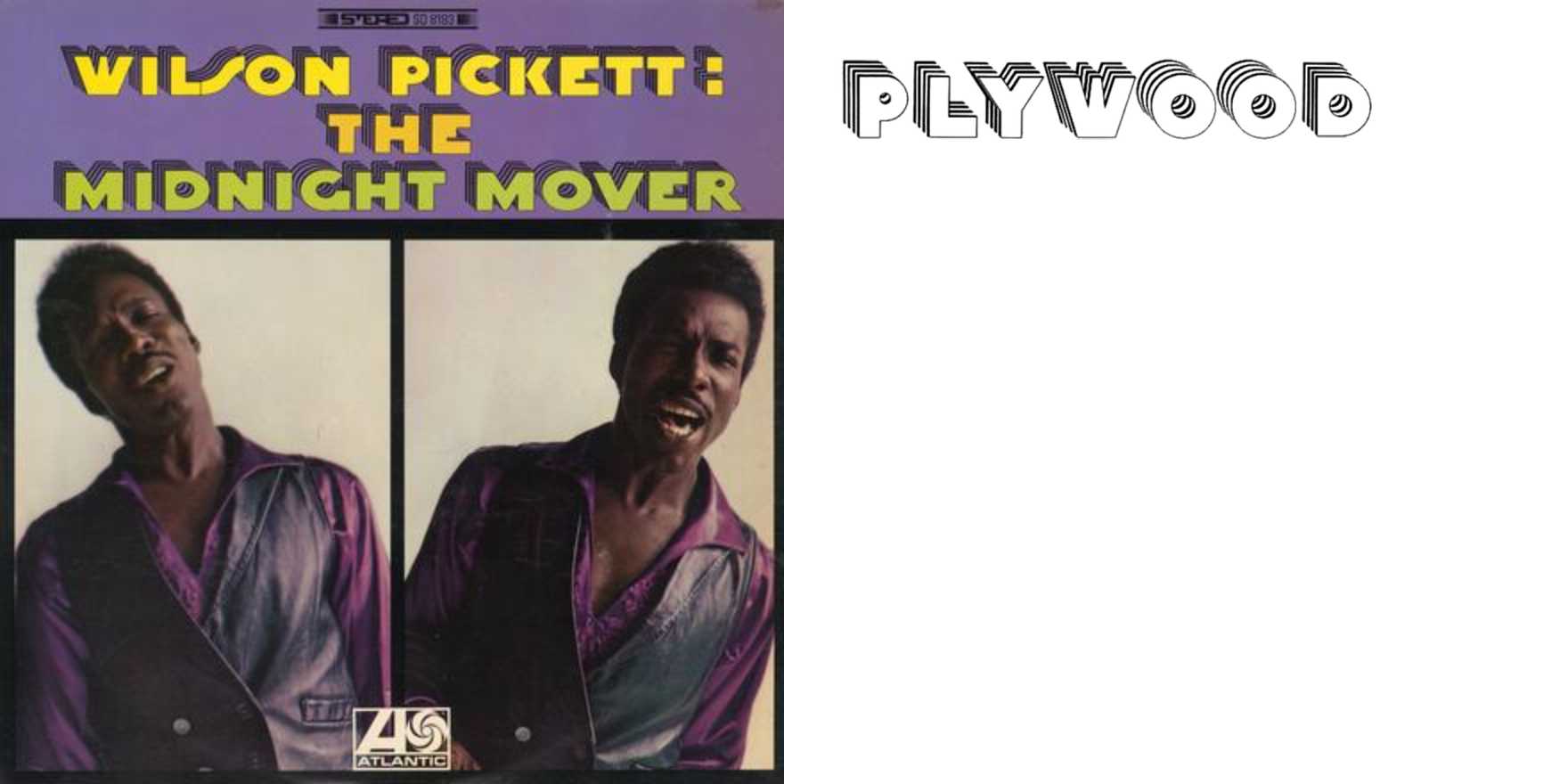 Wilson Pickett – The Midnight Mover album art - Fonts In Use