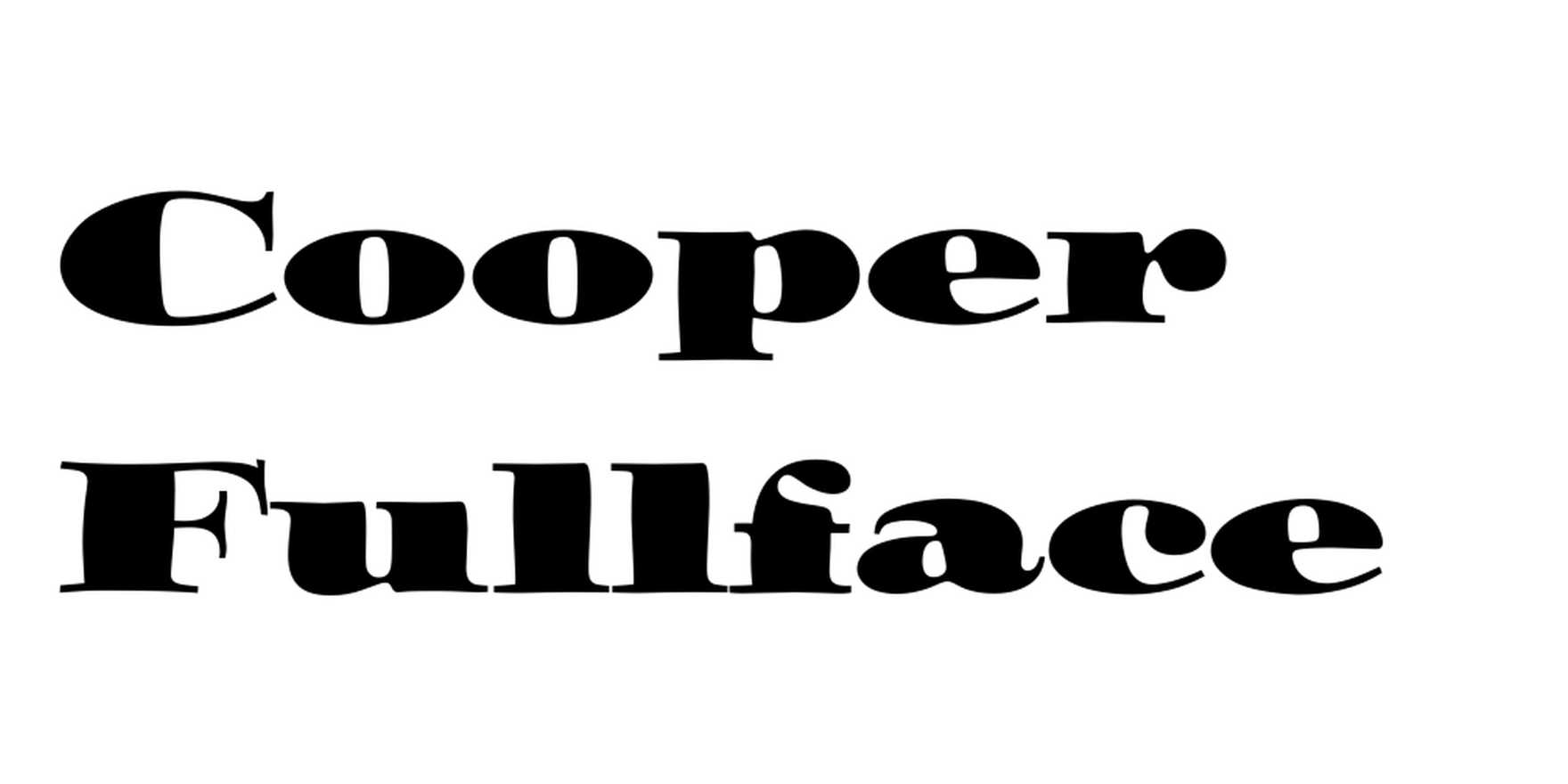 Cooper Fullface in use - Fonts In Use
