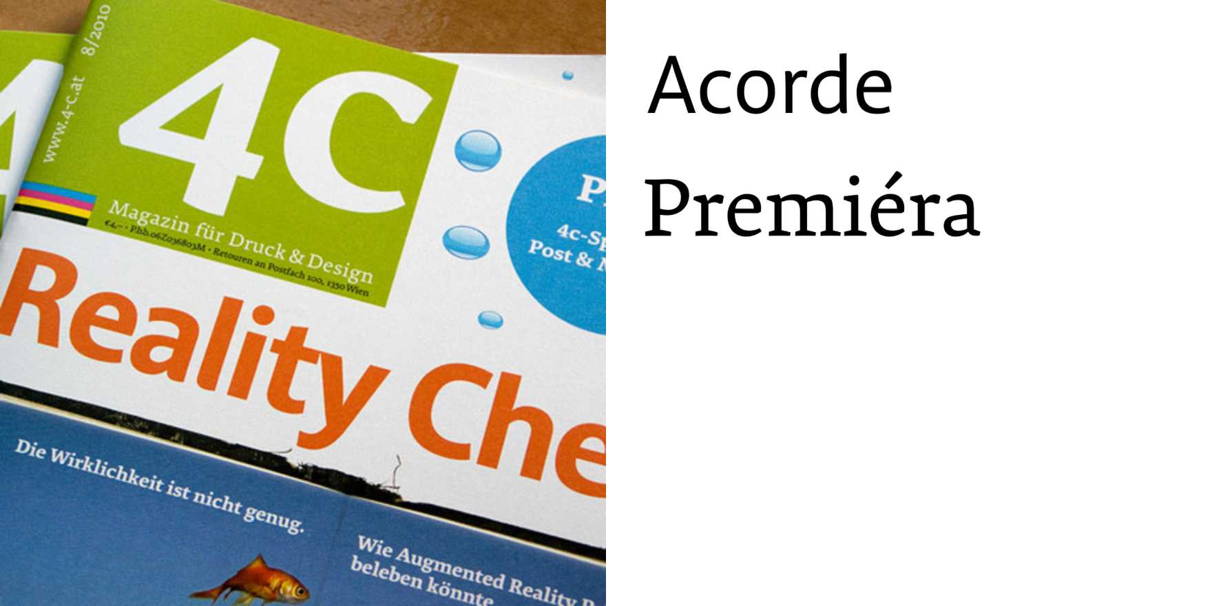 4c magazine - Fonts In Use