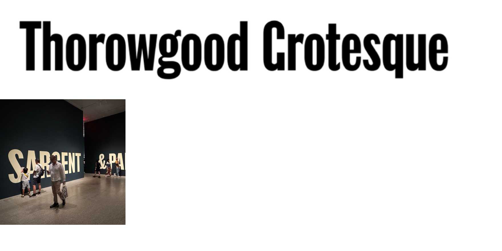 Thorowgood Grotesque in use - Fonts In Use