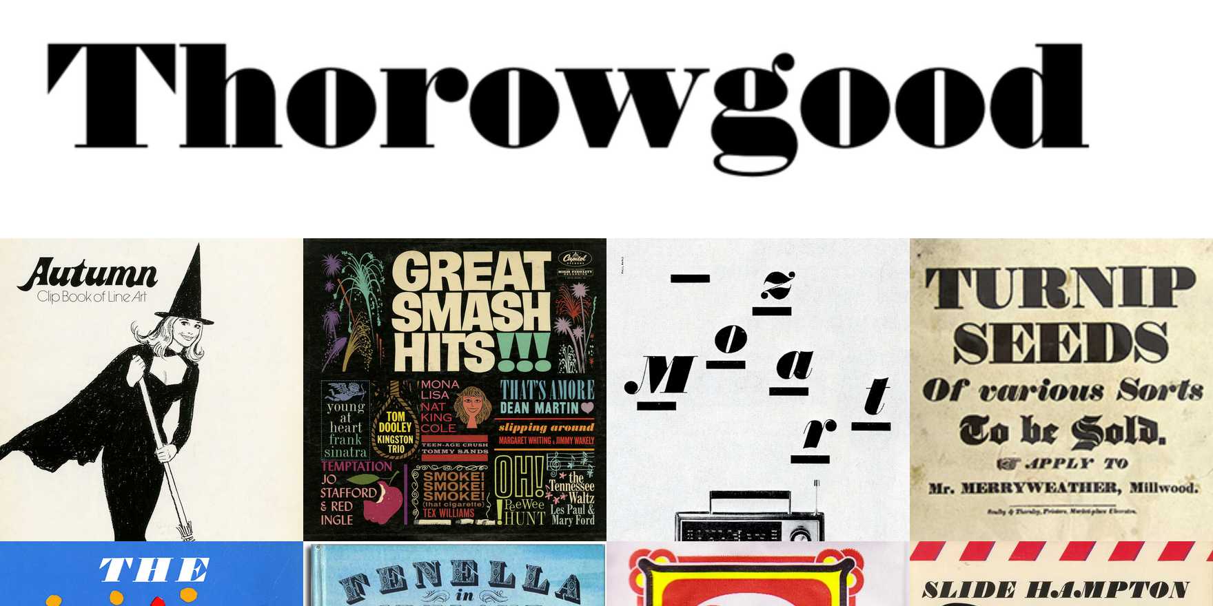 Thorowgood in use - Fonts In Use