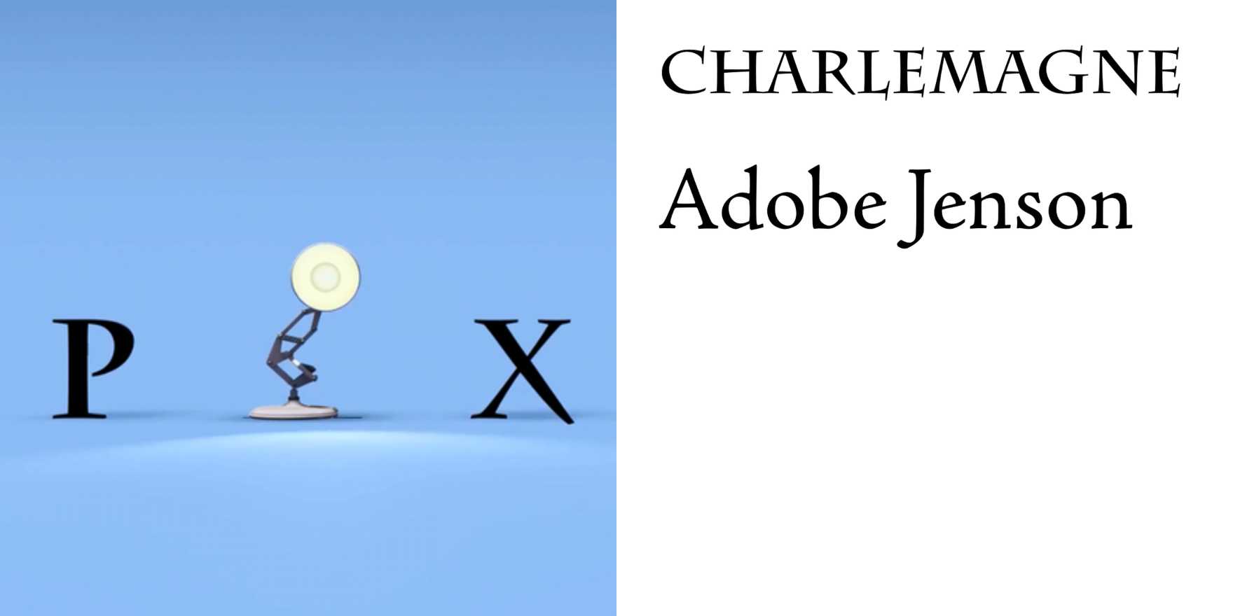 Pixar Animation Studios logo - Fonts In Use