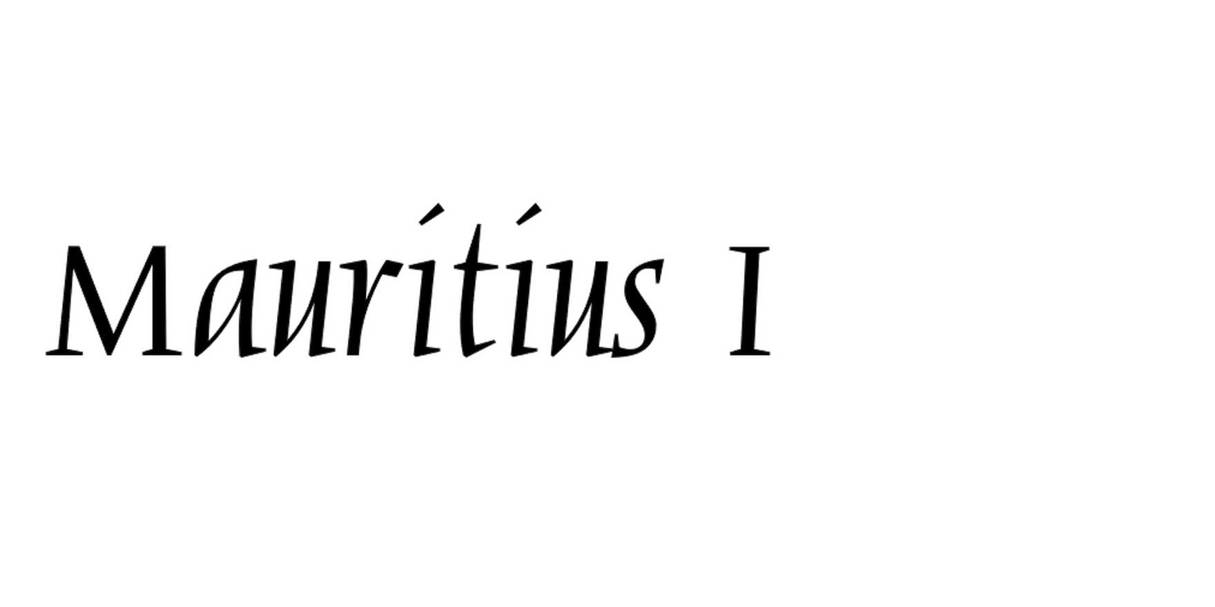 Mauritius I in use - Fonts In Use