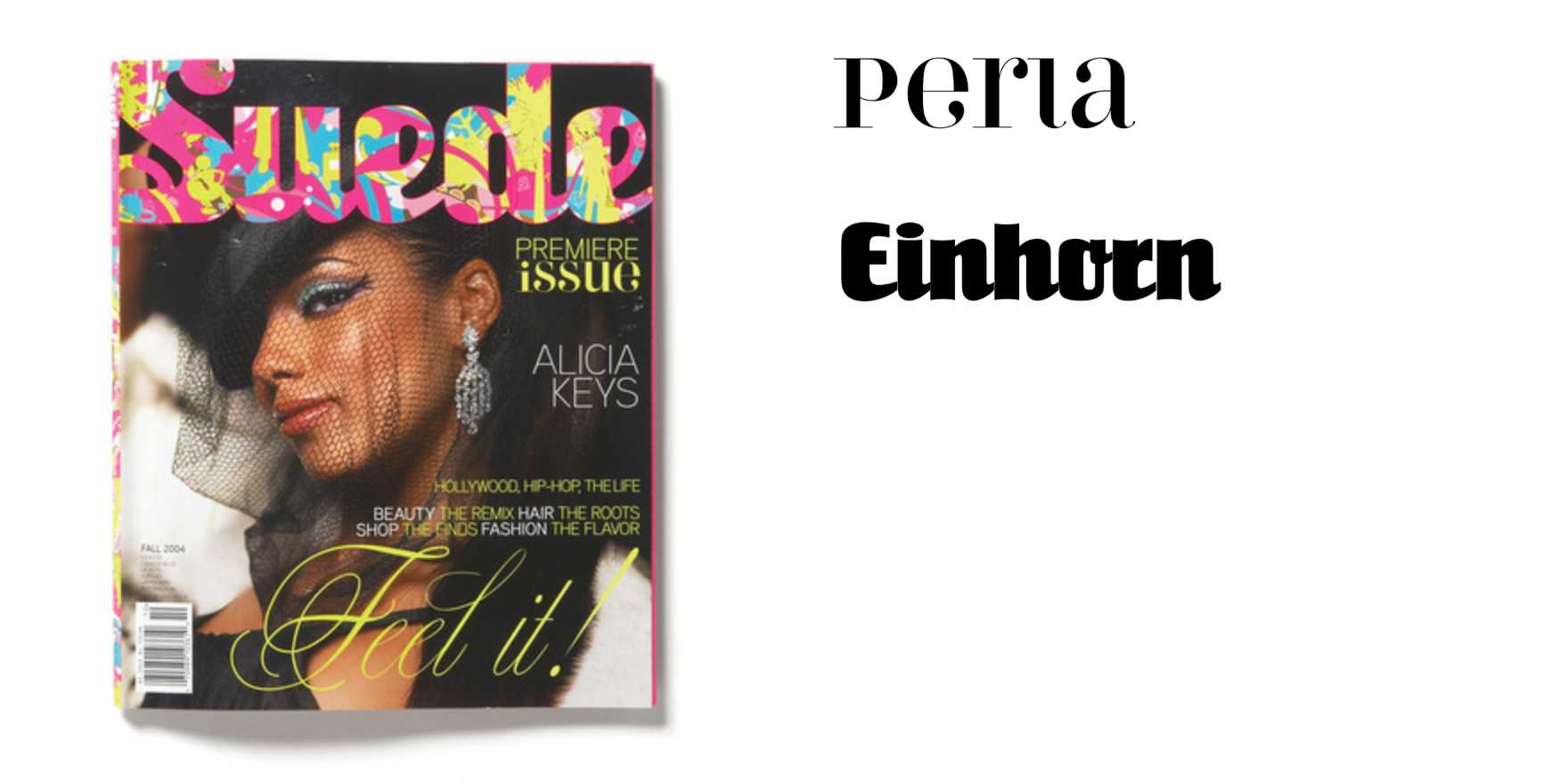 Suede magazine - Fonts In Use