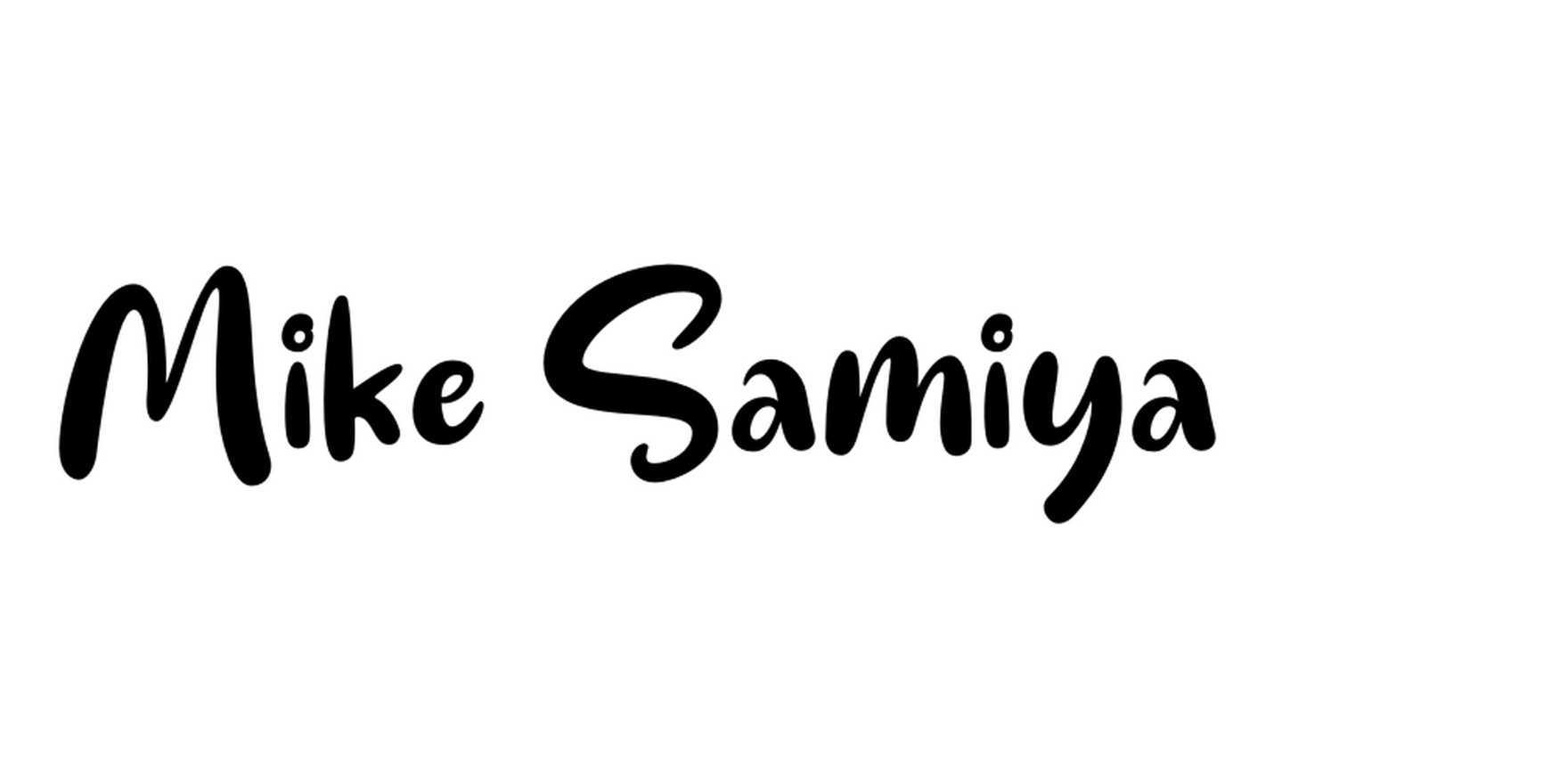 Mike Samiya in use - Fonts In Use