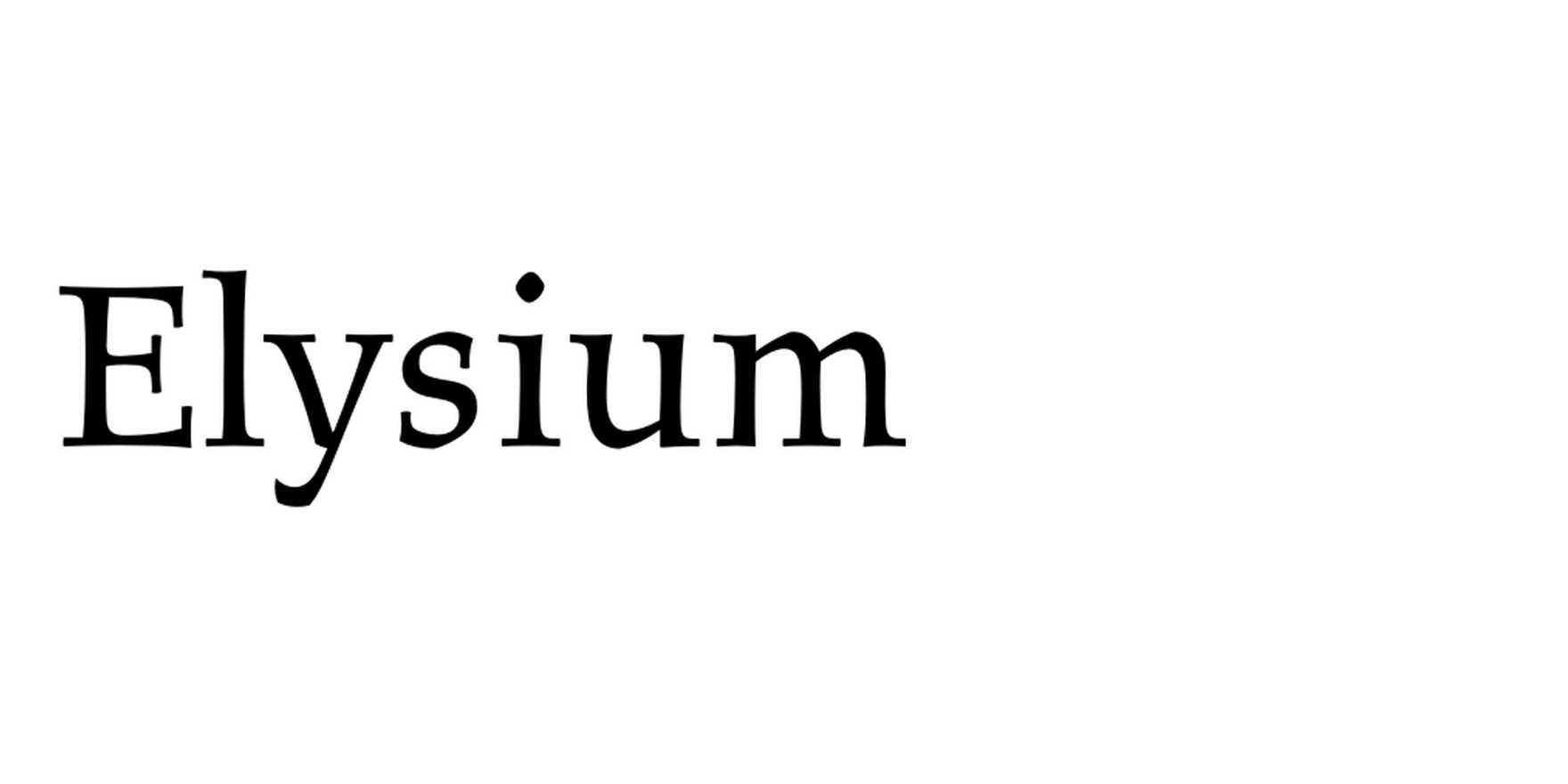 Elysium in use - Fonts In Use