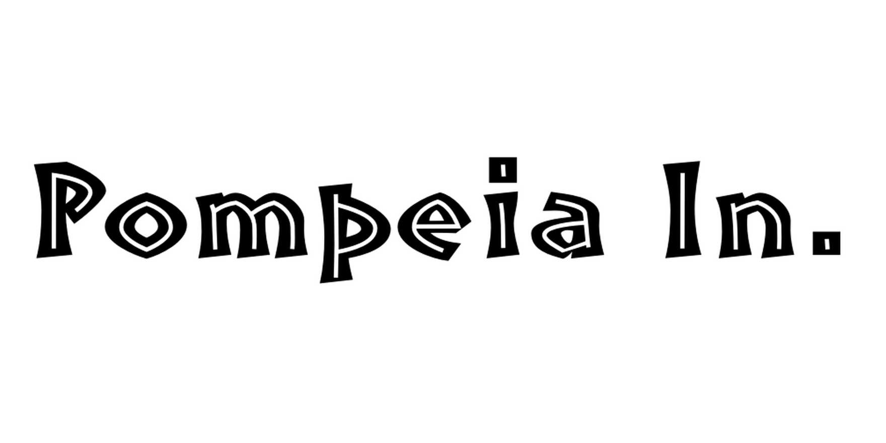 Pompeia Inline in use - Fonts In Use