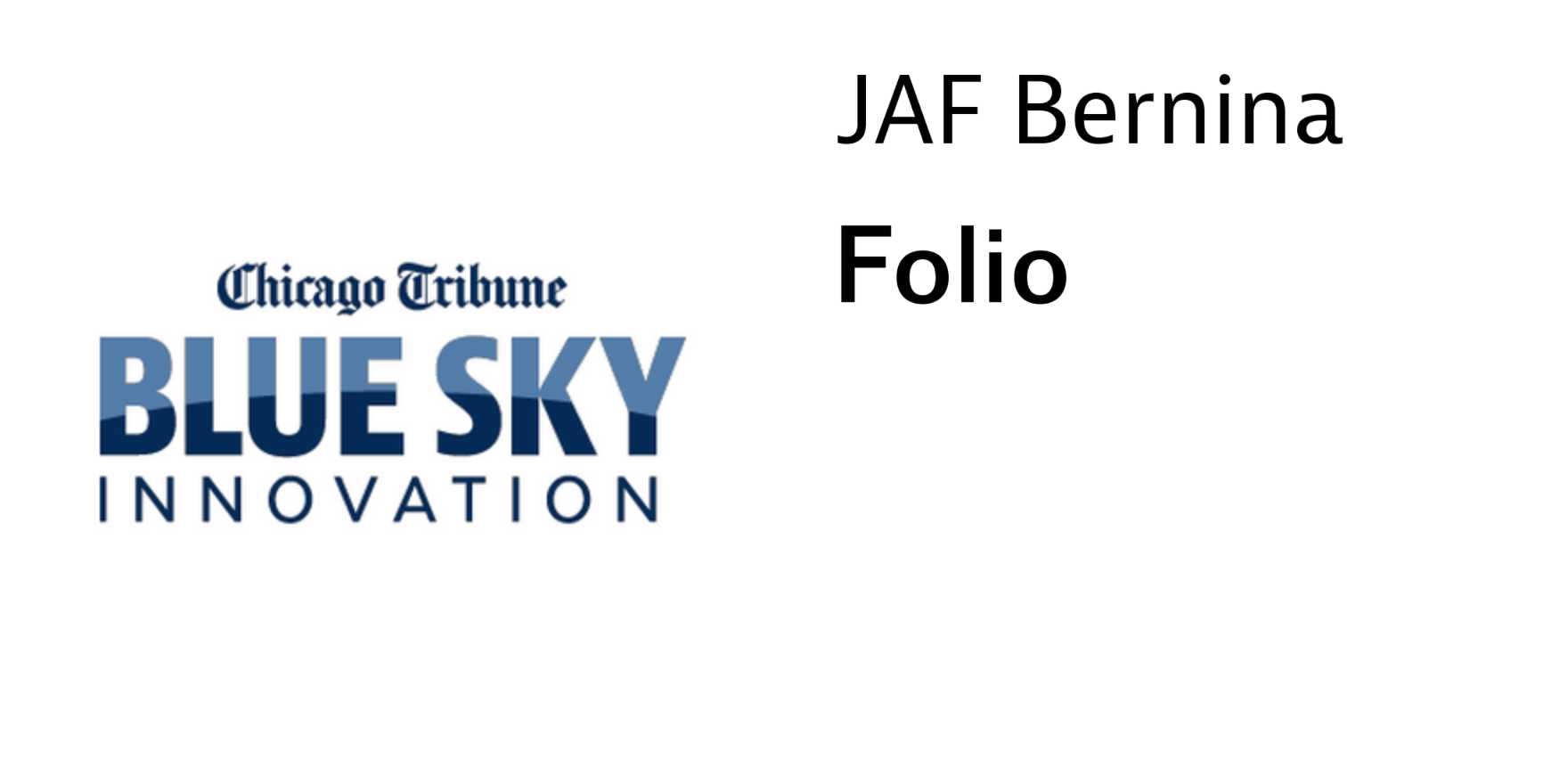 Blue Sky Innovation Logo - Fonts In Use