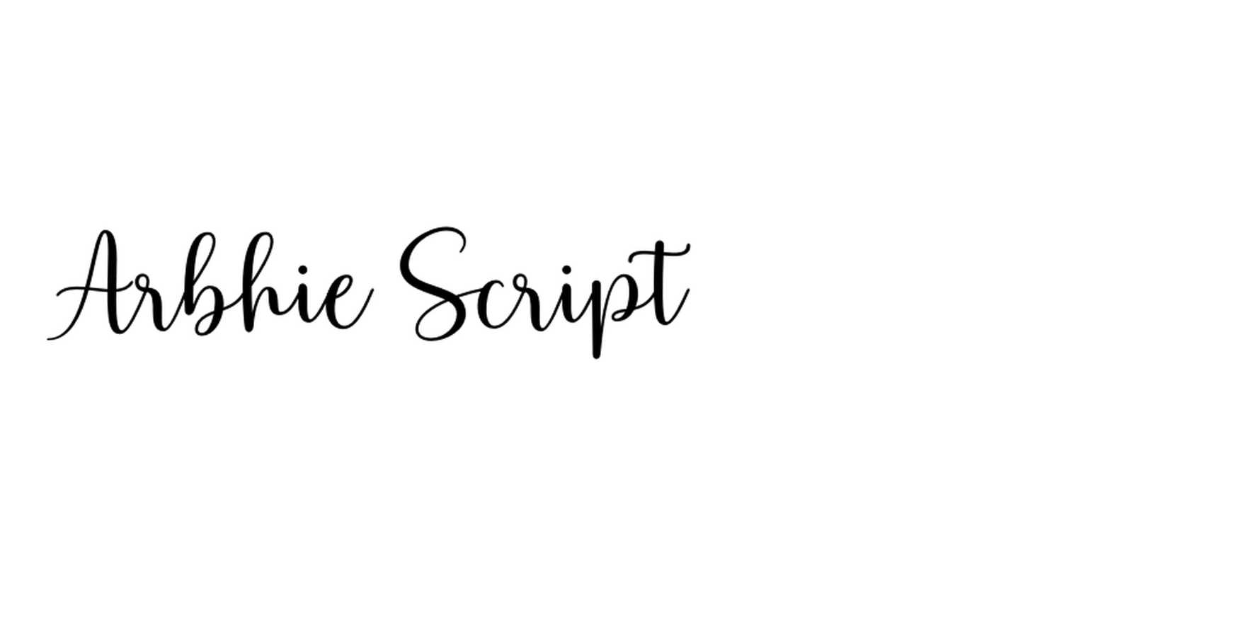 Arbhie Script in use - Fonts In Use