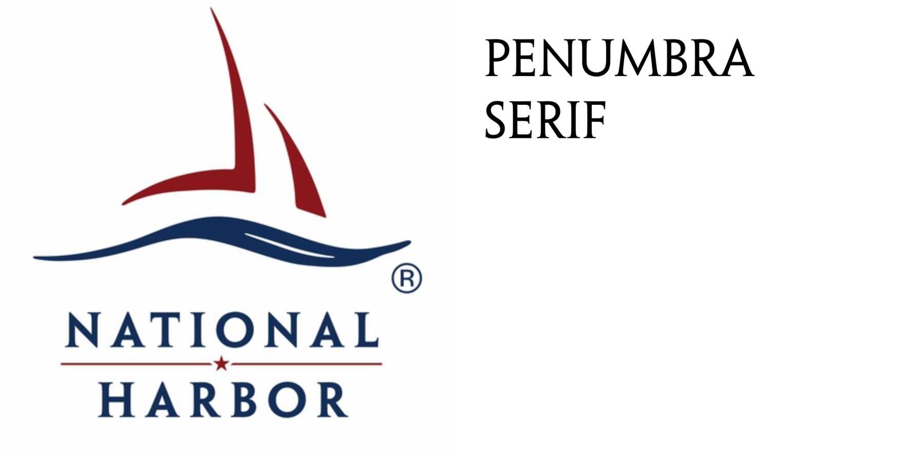 National Harbor logo - Fonts In Use