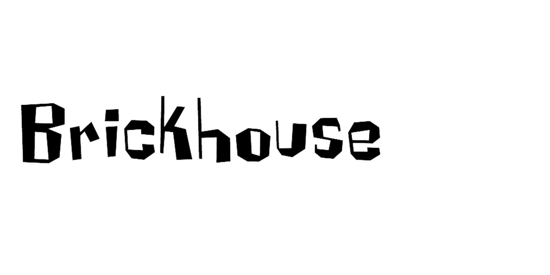 Brickhouse in use - Fonts In Use