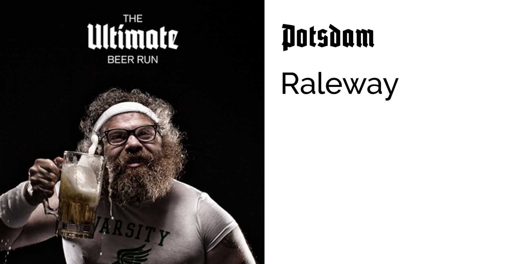 Ultimate Beer Run - Fonts In Use