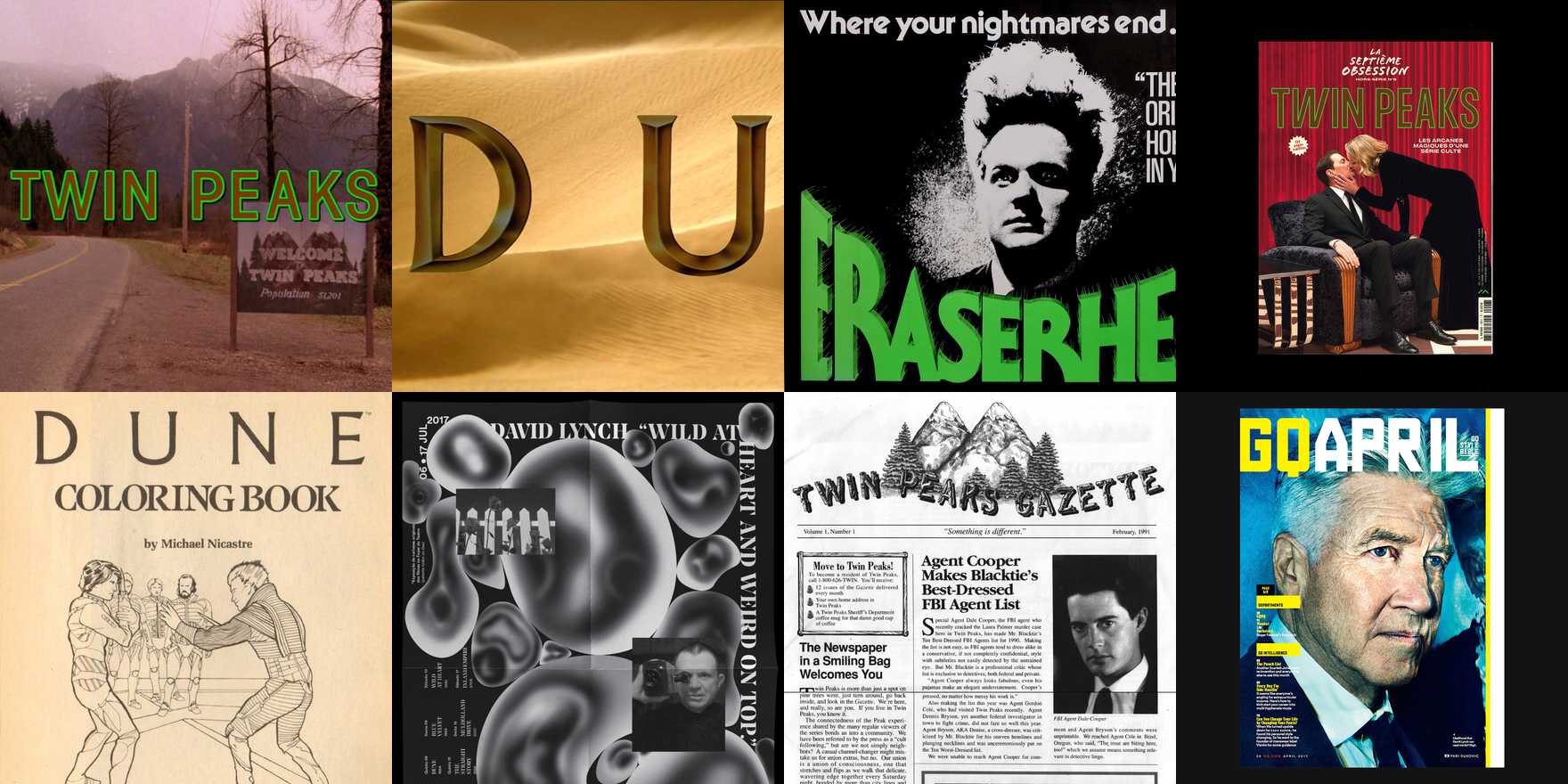 David Lynch - Fonts In Use