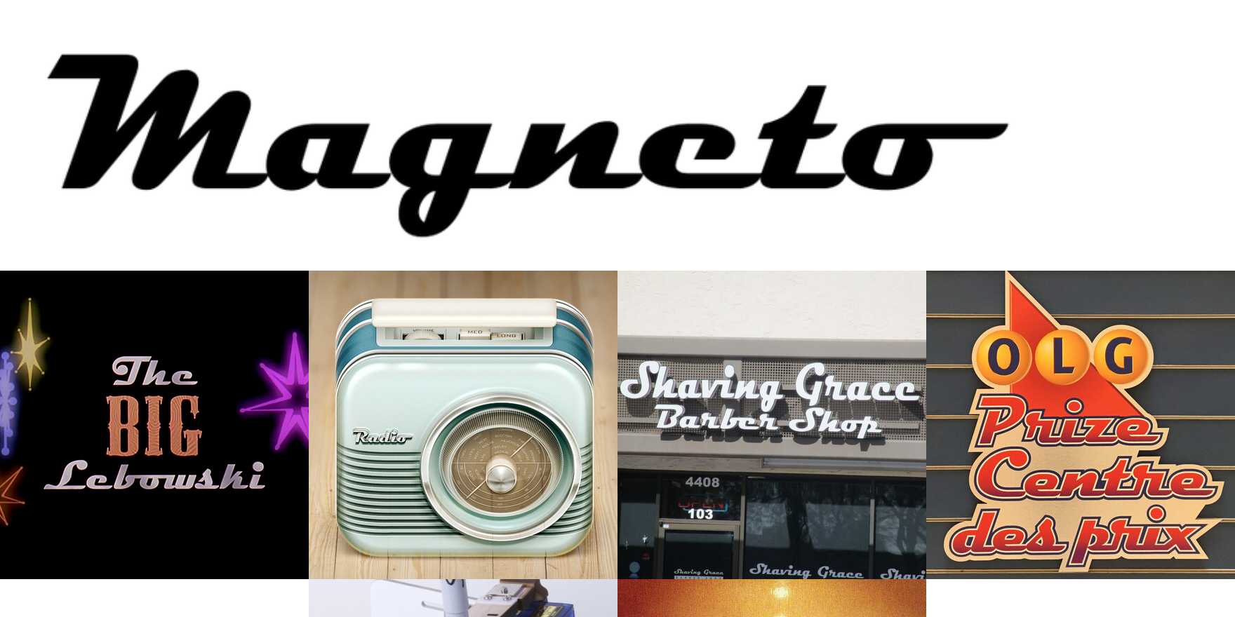 Magneto in use - Fonts In Use