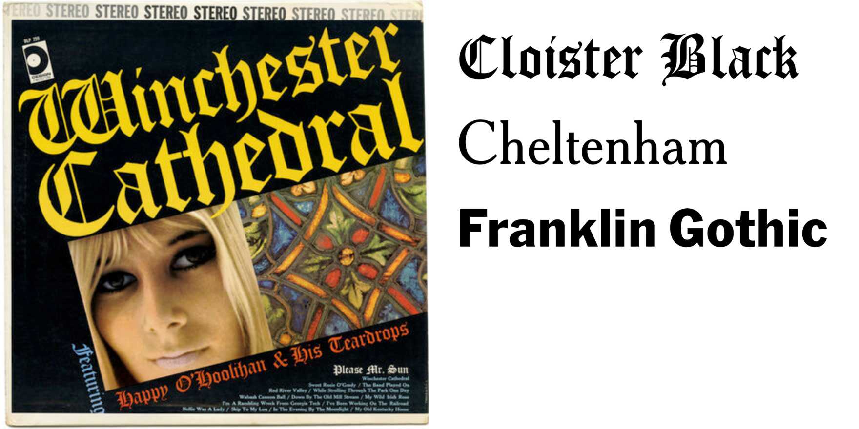 Happy O’Hoolihan & His Teardrops – Winchester Cathedral album art ...