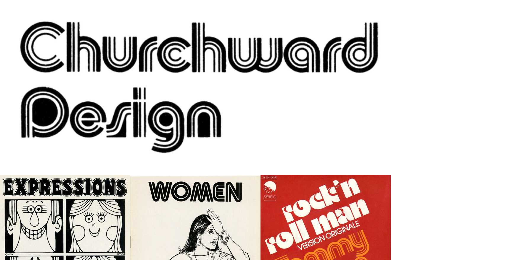 Churchward Design Sparkly & Modern in use - Fonts In Use