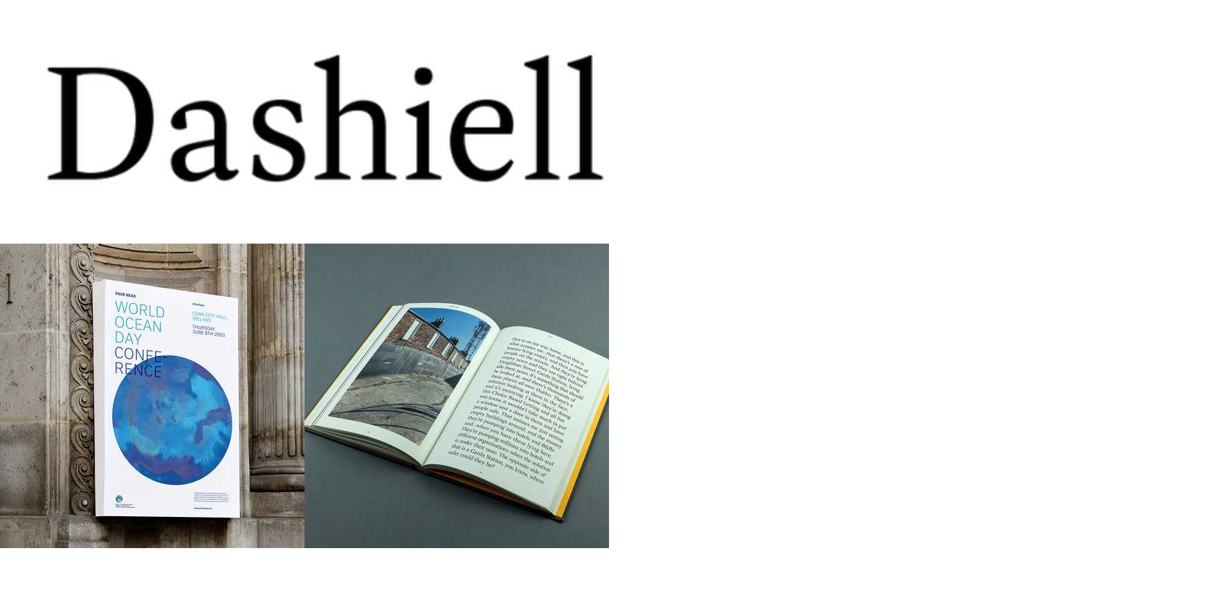 Dashiell in use - Fonts In Use