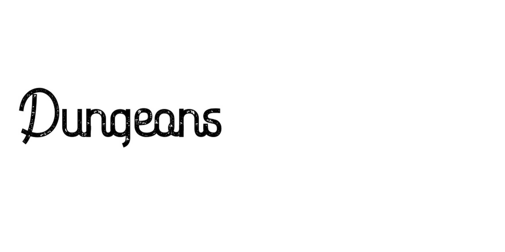 Dungeons in use - Fonts In Use