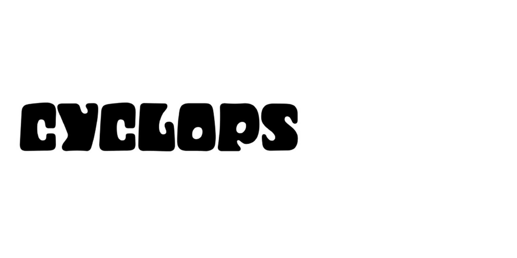 Cyclops in use - Fonts In Use
