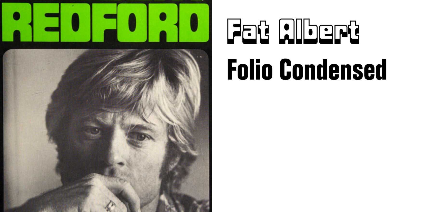 The Films of Robert Redford by James Spada - Fonts In Use